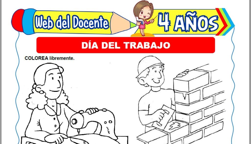 Día del Trabajo para Niños de 4 Años – Web del Docente