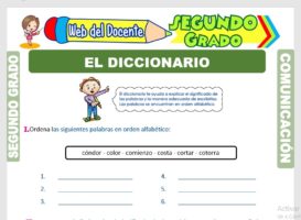 El Diccionario para Segundo Grado de Primaria – Web del Docente