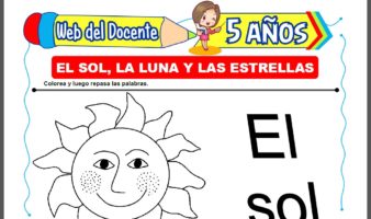 El Sol, la Luna y las Estrellas para Niños de 5 Años – Web del Docente