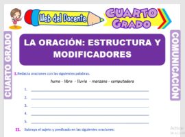 COMUNICACIÓN – Cuarto Grado de Primaria – 34 Fichas GRATIS