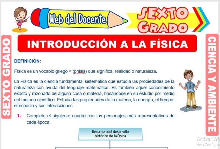 CIENCIA Y AMBIENTE – Sexto Grado de Primaria –– 30 FICHAS
