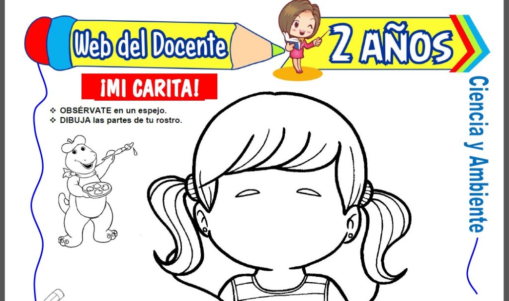 Mi Cara para Niños de 2 Años – Web del Docente