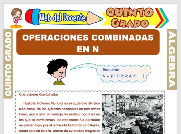 ÁLGEBRA – Quinto Grado de Primaria –– 28 Fichas GRATIS